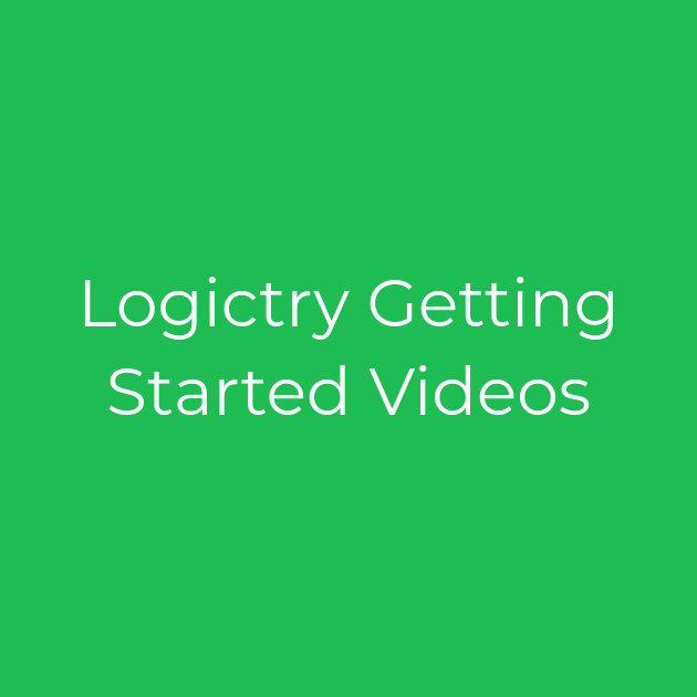 Logictry Getting Started Videos